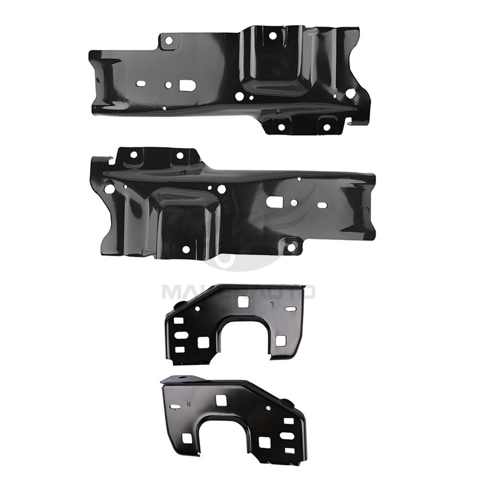 4Pcs For 2019-2021 Silverado 1500 Front Bumper Bracket Black 23388669 ...
