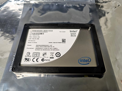 Intel 80GB SSDSA2M080G2GC 2.5" 3Gb/s SATA SSD Solid State Laptop Hard ...