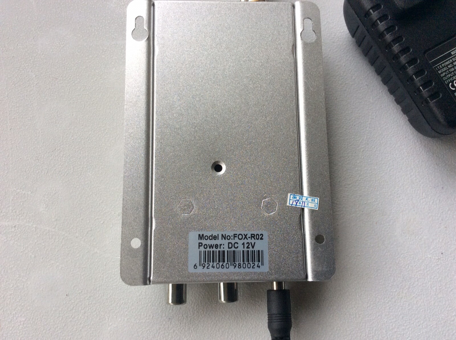 Digital Display 12 Channel Receiver Model FOX-R02 W/ Power Adapter | eBay