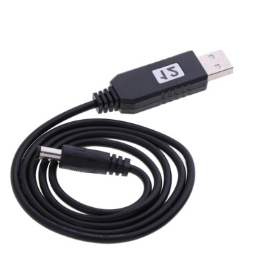 1piece USB auf DC Adapterkabel 5V auf 12V 5.5x2.1mm Step-up Stromkabel ...