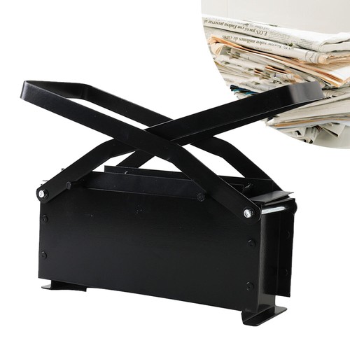 Paper Log Briquette Maker Recycle Brick Block Eco Newspaper Cutting ...