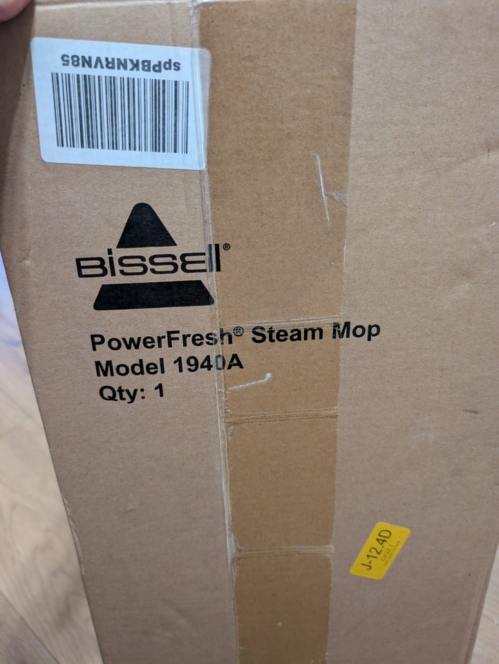 Bissell PowerFresh Steam Mop Hard Floor Natural Steam Cleaner Model ...