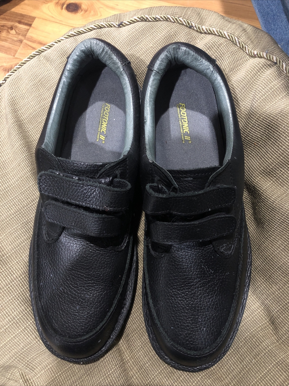 Walkabout Footonic II Eva-Tech Sole Black Leather Sh… - Gem