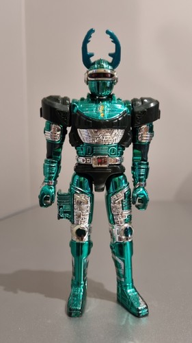 Rare Vintage Deluxe Green Hunter Beetleborgs 6" Figure Bandai 1996 ...