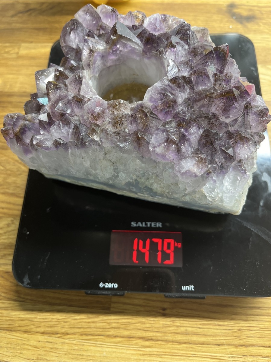 Crystal Cluster Tealight Candle Holders