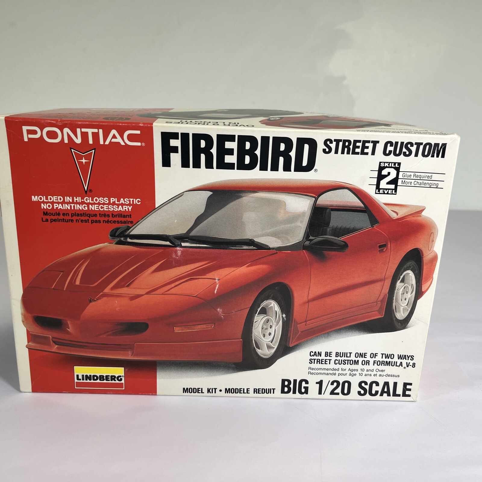 Lindberg 1/20 Pontiac Firebird Street Custom Kit # 72514 | eBay