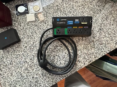 HP Monster GreenPower Digital PowerCenter MDP 650 650G 6-Outlets Surge ...