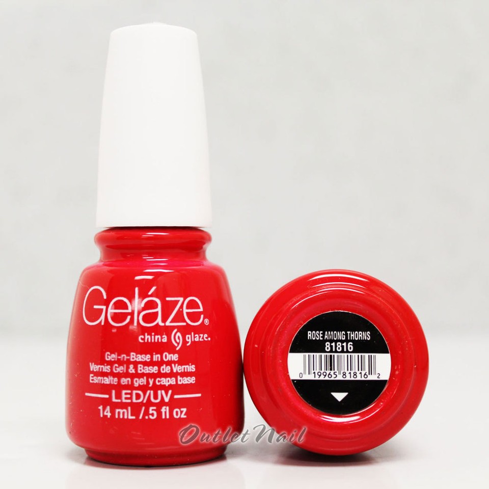 Geláze Gelaze by China Glaze 15mL Gel-n-Base In One Gel Polish @Pick ...