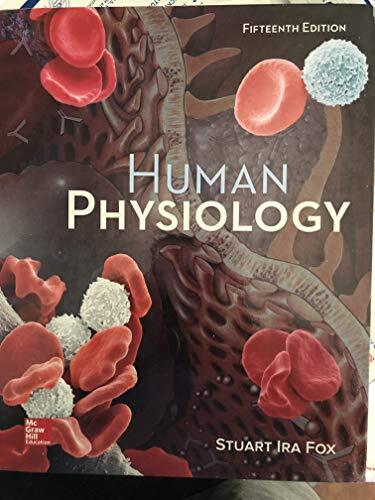 HUMAN PHYSIOLOGY By Fox Stuart Ira Dr. & Krista Rompolski - Hardcover ...