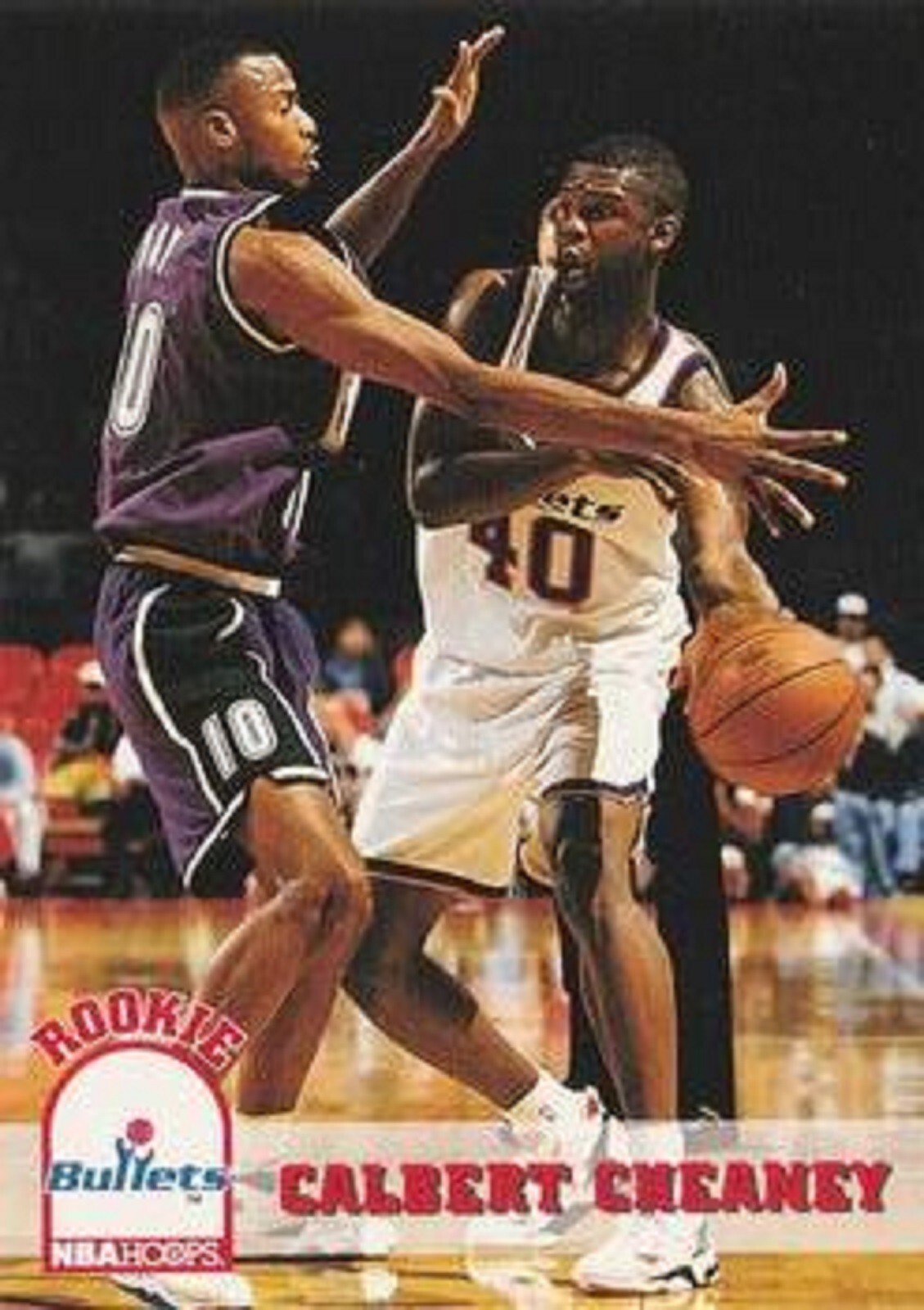 1993-94 Hoops #416 Calbert Cheaney RC Washington Bullets | eBay
