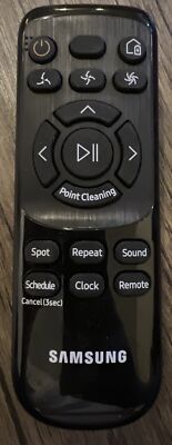 SAMSUNG Powerbot Vacuum Remote Control DJ96-00191H VR2AM7090WD/AA R7090 ...