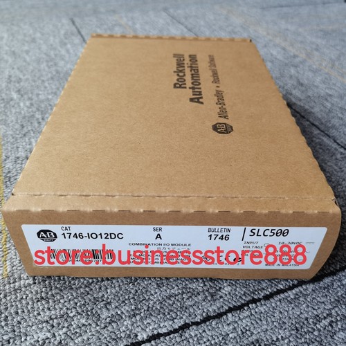 New Factory Sealed AB 1746-IO12DC SER A SLC500 Combination I/O Module ...