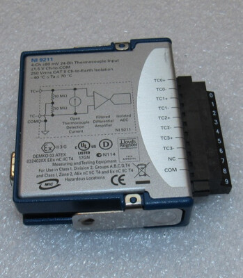National Instruments NI 9211 Temperature Thermocouple Input DAQ Module ...