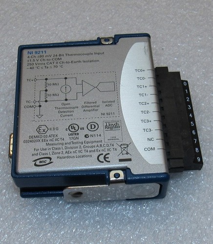 National Instruments NI 9211 Temperature Thermocouple Input DAQ Module ...