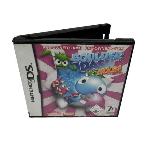 Nintendo DS Boulder Dash Rocks Cartridge And Case European Version ...