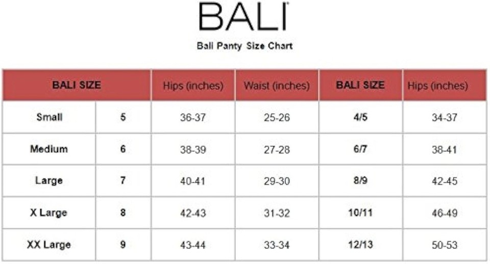 2pk Bali Women’s Shapewear Double Support Light Control Brief with Lace ...