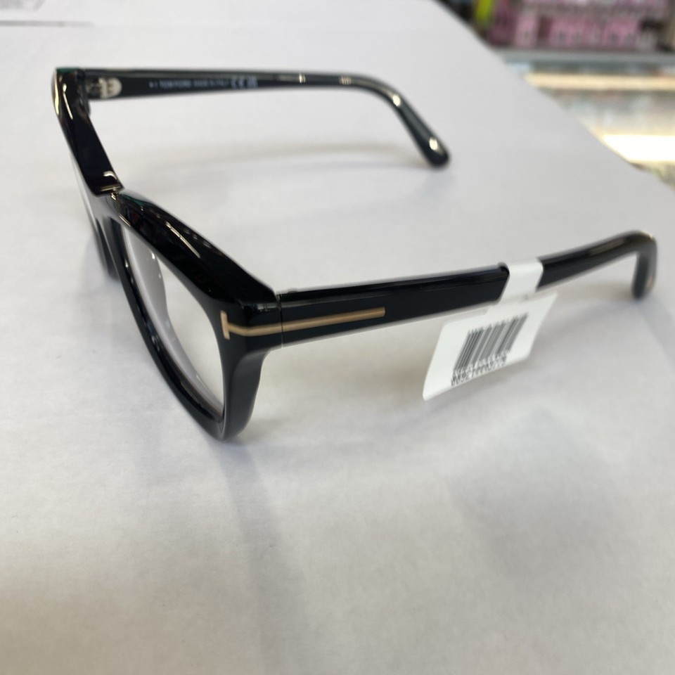 Tom Ford FT5909-B 001 Black / Blue Block 53mm Eyeglasses TF5909-B | eBay