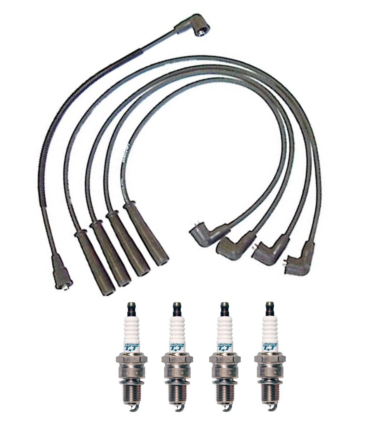 Denso Ignition Wire Kit (7mm) (4 Pieces) (Iridium TT) (Gap 0.040) | eBay
