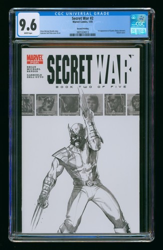 SECRET WAR #2 (2005) CGC 9.6 1st QUAKE DAISY JOHNSON 2nd PRINT | eBay