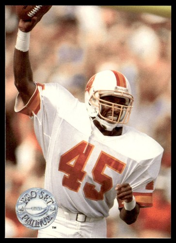 1991 Pro Set Platinum Football Card Wayne Haddix Tampa Bay Buccaneers ...