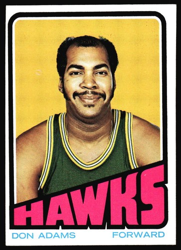 1972 Topps Don Adams #77 Atlanta Hawks L2 | eBay