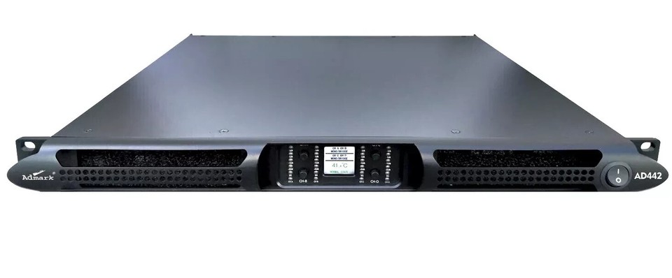 Admark AD442 Professional Power Amplifier One Space 4200 Watts x 4 ...