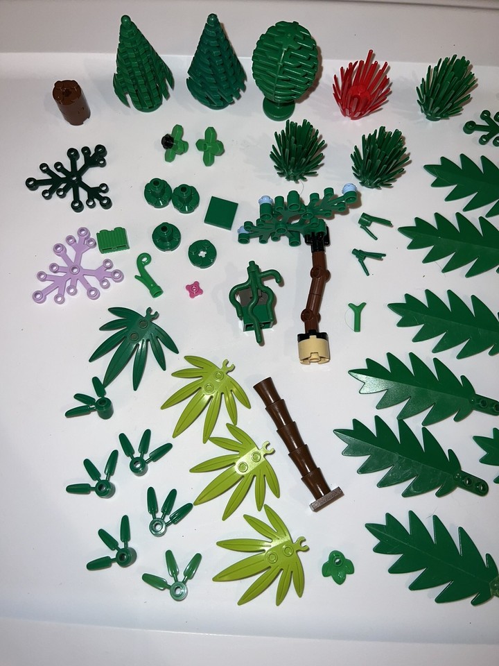 LEGO Foliage Greenery Plants Trees Shrubs Leaves Bushes Flowers | eBay