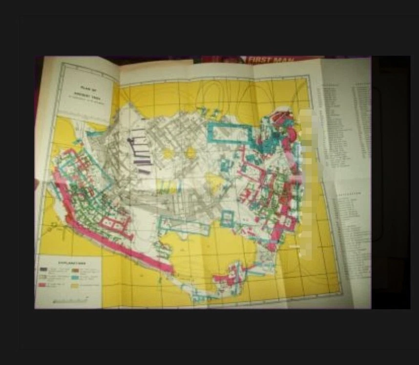 Ancient Troy City Map