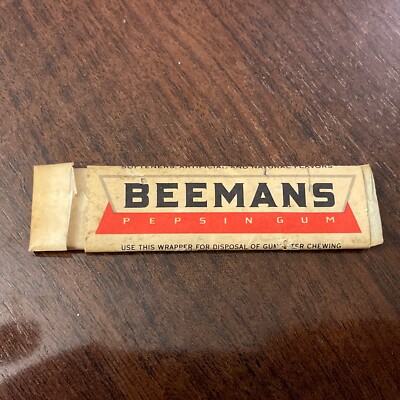 Beemans Gum Vintage Stick Pepsin Chicle | eBay