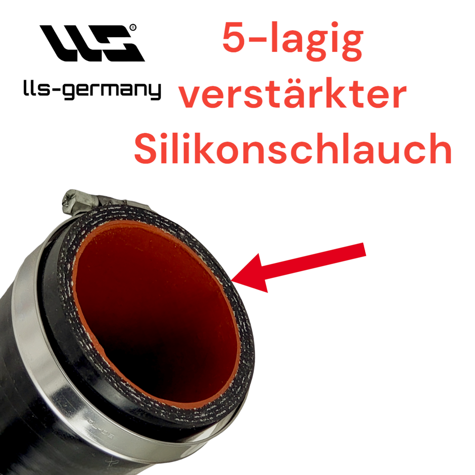 ORIGINAL® LLS für BMW 5er E60 E61 530d 535d Verstärkter Silikon ...