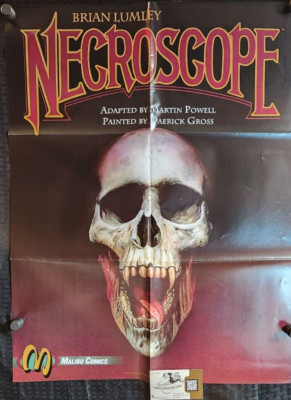 Necroscope Poster Original Promo 24.5x19 Malibu Comics Brian Lumley | eBay