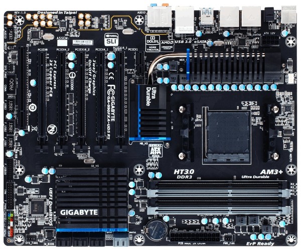 GIGABYTE 990fxa-ud3 R5 AMD 990fx ATX Motherboard Clear online kaufen | eBay