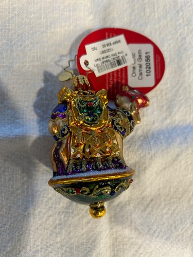 Christopher Radko Little Gem Ornament - One Chic Camel | eBay