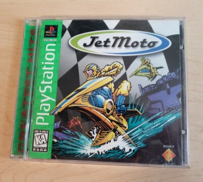Jet Moto (Sony PlayStation 1 PS1, 1997) Complete with Manual Tested ...