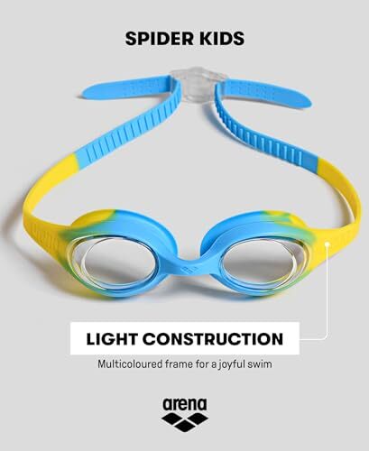 ARENA Unisex Spider Kids Swim Goggles Boys and Girls Ages 2 Rosa ...
