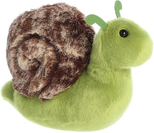 SLOW SNAIL SOFT TEDDY BEAR TOY AURORA FLOPSIES 18cm CUDDLY PLUSH | eBay UK