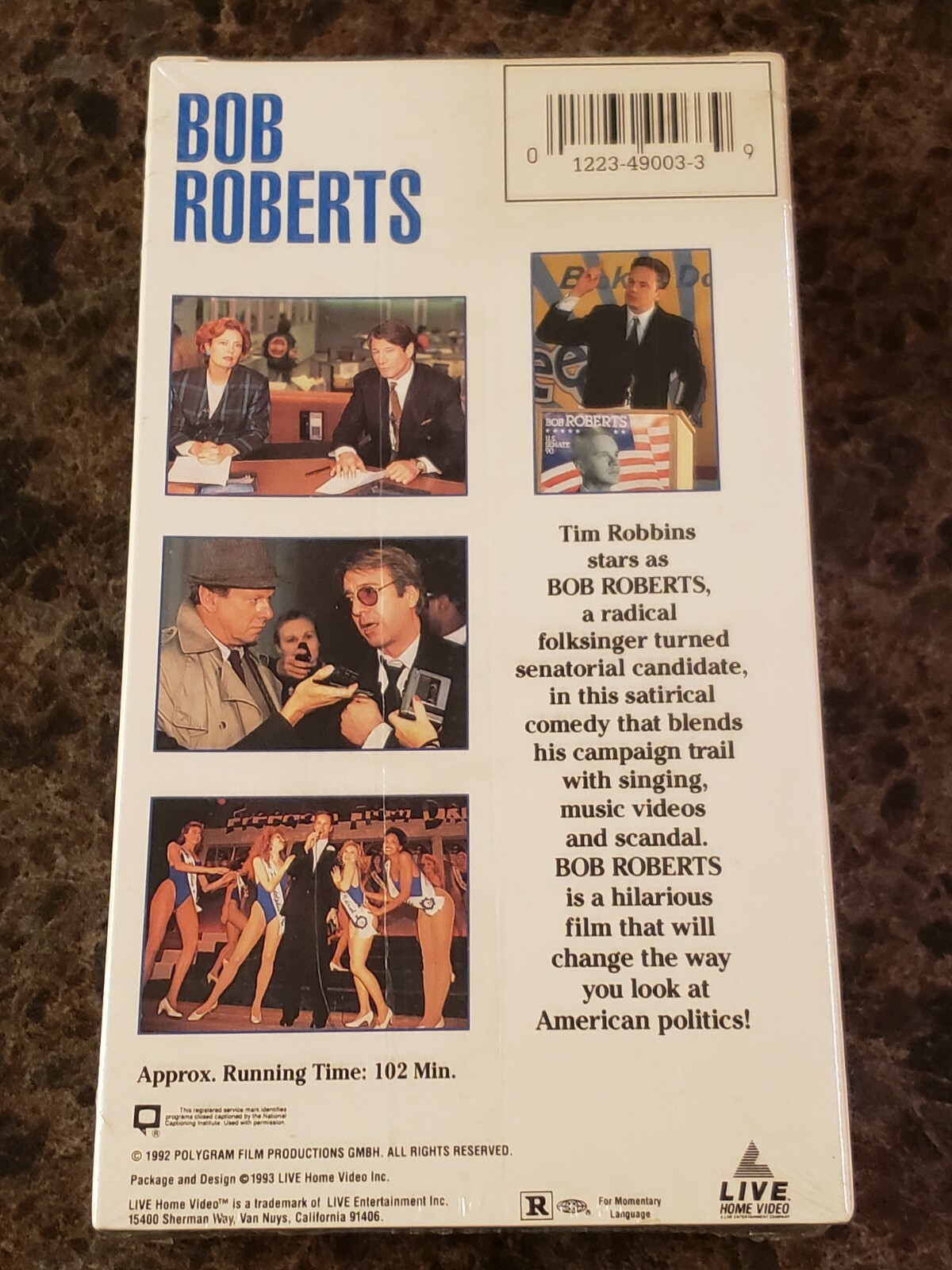 Bob Roberts (VHS, 1993) for sale online | eBay