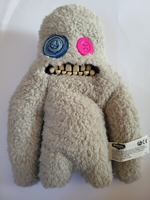Fuggler Sasquoosh Grey Fluffy Funny Ugly Monster Soft Toy Plush | eBay UK