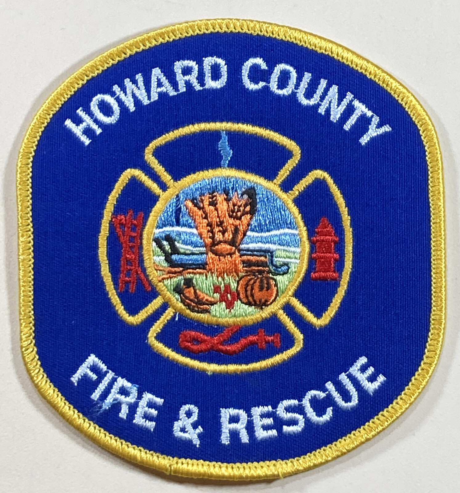 Howard County Maryland Fire & Rescue Patch | eBay