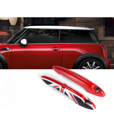 2pcs Car Door Handle Cover Cap Decoration For Mini Cooper R55 R56 R57 ...
