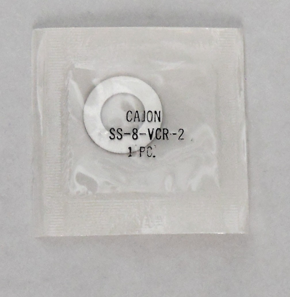 10 Swagelok Ss-8-vcr-2 316 SS VCR Face Seal Fitting 1/2" Silver Gaskets ...
