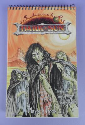 Advanced Dungeons & Dragons Dark Sun Player's Book 1993 Black Flames ...