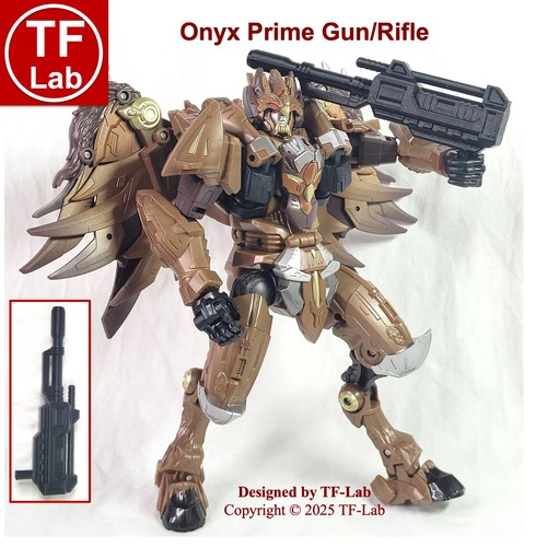 G1 Rifle Gun Upgrade Kit: Transformers The Thirteen Onyx Prime Age of ...