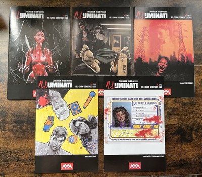 Illuminati #1-5 Charlamagne tha God Sienkiewicz AWA Kickstarter Hip Hop Variants | eBay