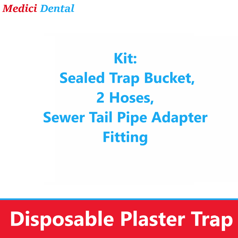 Dental Laboratory Disposable Plaster Trap Kit Or Refills, 3 1/2 Gallon ...