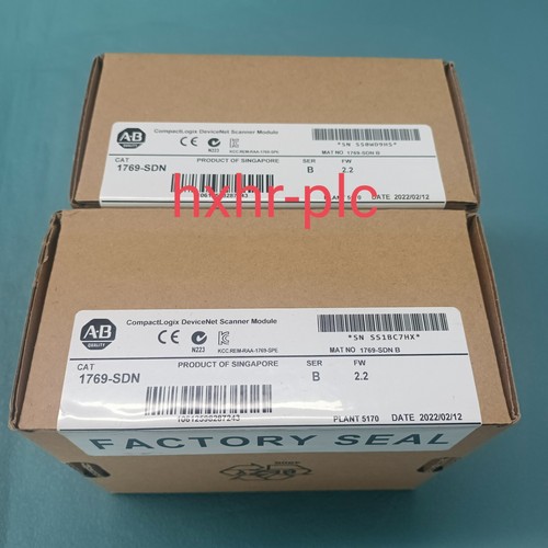 New Factory Sealed AB 1769-SDN SER B CompactLogix DeviceNet Scanner ...