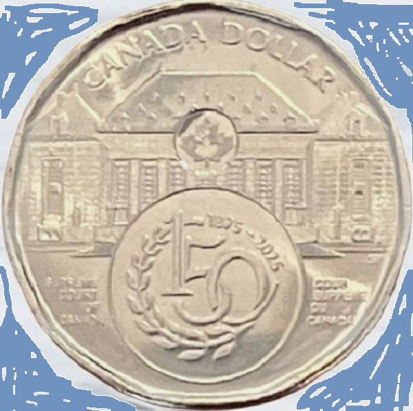 Set of 2025 Canada Supreme Court Anniv Col + NCol Loonie Dollar Mint ...