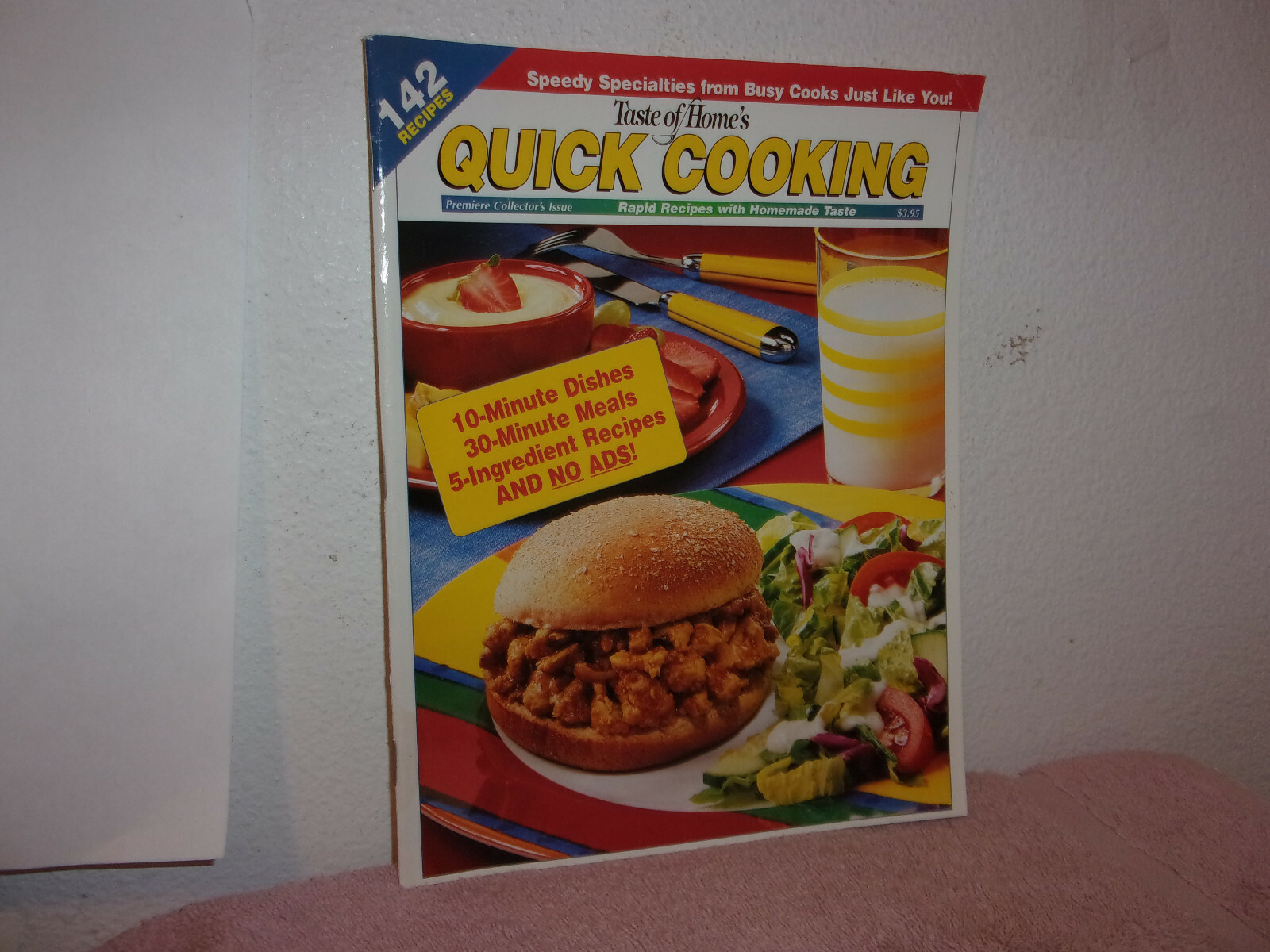 TASTE OF HOME QUICK COOKING MAGAZINE." RAPID RECIPES" COLLECTOR'S ISSUE ...