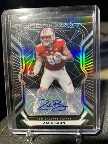 2020 Panini Obsidian - Rookies Autographs #159 Zack Baun /150 (AU, RC ...