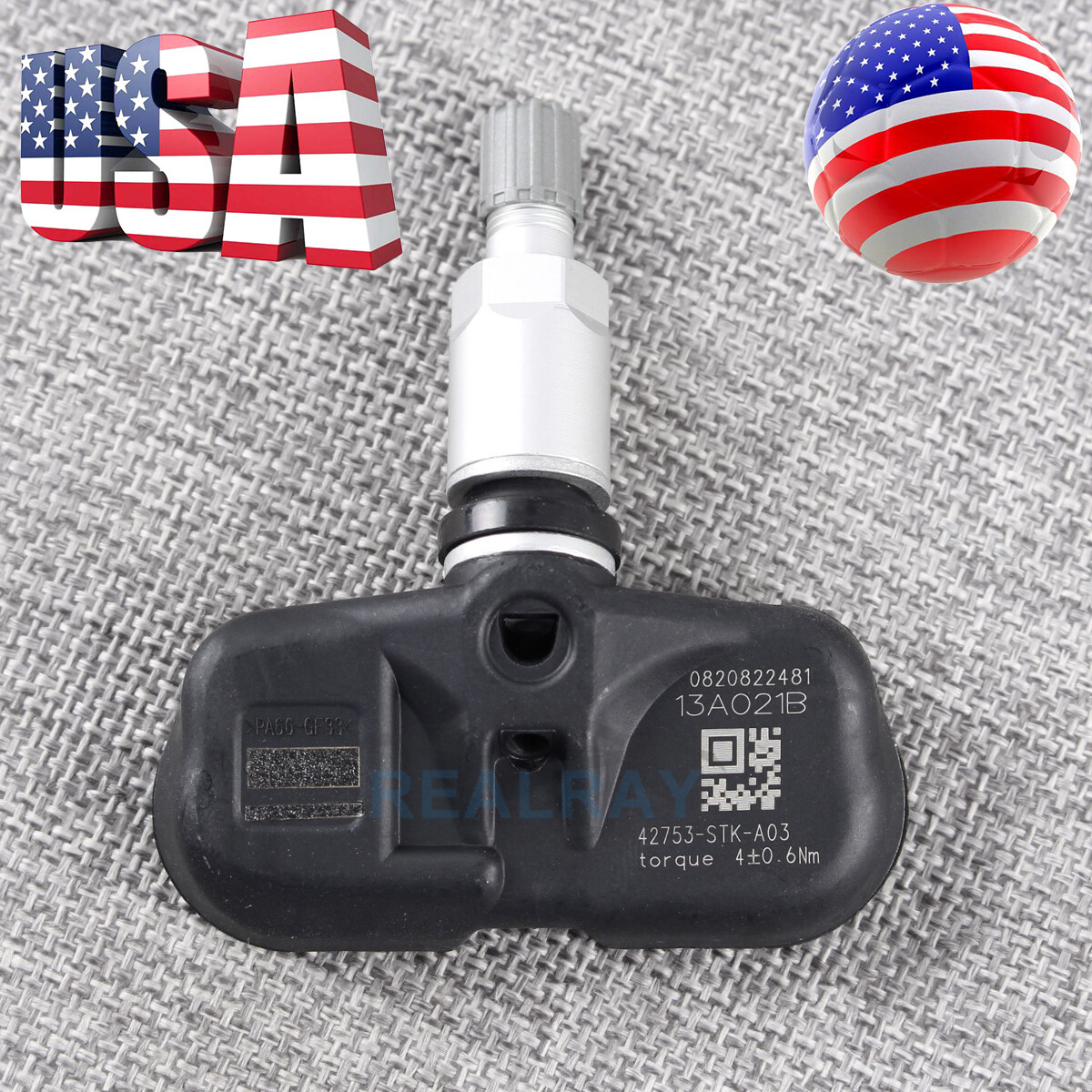 For Honda Acura TPMS Tire Pressure Sensor & Service Kit Complete ASSY ...